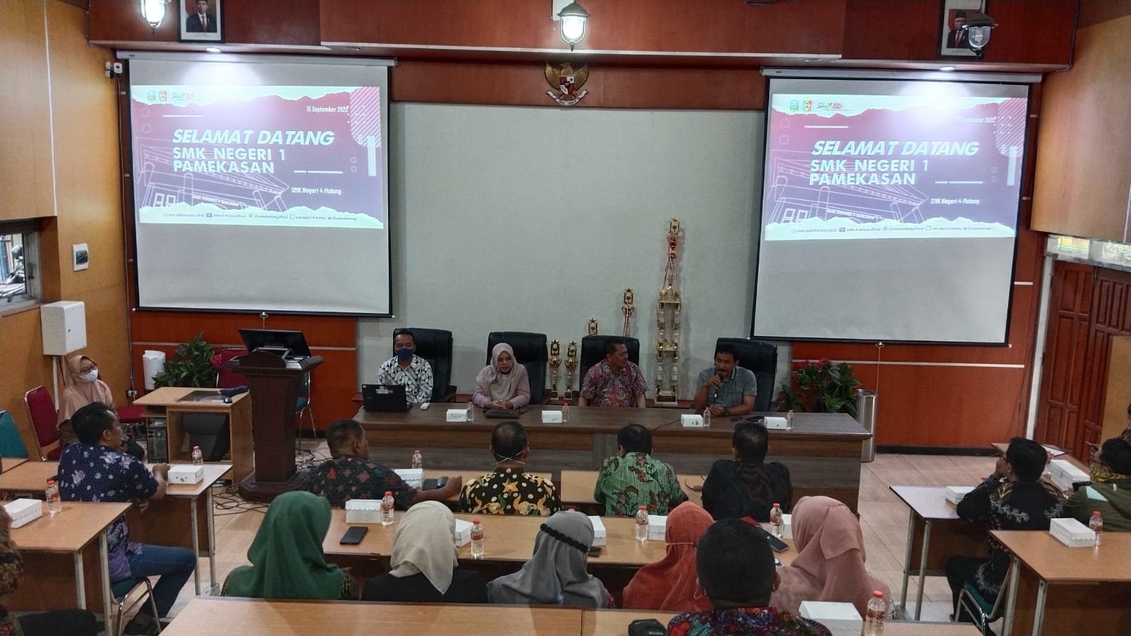 Kunjungan SMK Negeri 1 Pamekasan – SMK Negeri 4 Malang